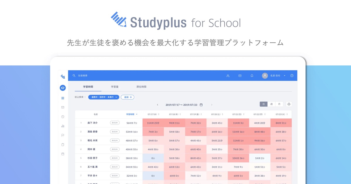 Studyplus for School | 未来の教室 ～learning innovation～